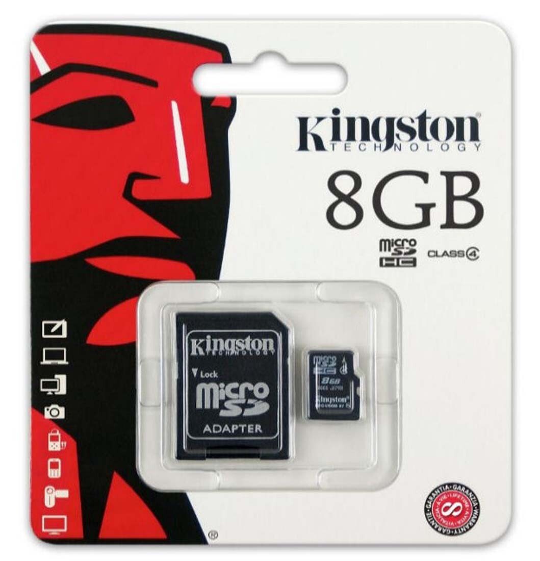 Kingston Micro SD Card 8gb 16g 32gb 64gb 128gb Memory Cards Fast Read ...