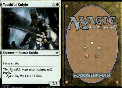 Magic the Gathering -MTG-Youthful Knight Foil | eBay