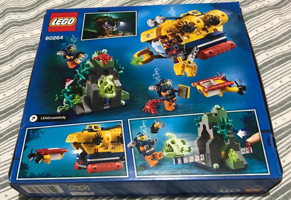 New LEGO 60264 City OCEAN EXPLORATION SUBMARINE | eBay