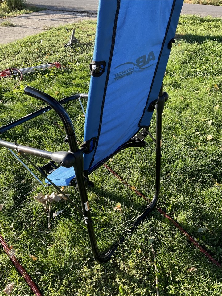 VERY NICE! AB LOUNGE 2 ABDOMINAL WORKOUT EXERCISER CHAIR LOUNGER | eBay