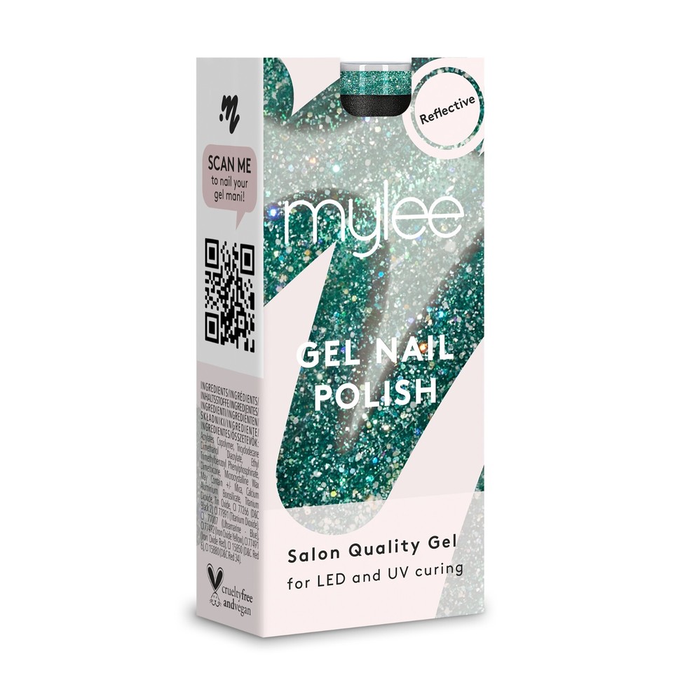 Mylee Spotlight Gel Polish Reflective Nail Colours UV LED Nail Art ...