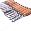 US 12 Pcs Wood Carving Hand Chisel Tool Professional Woodworking Gouges ...