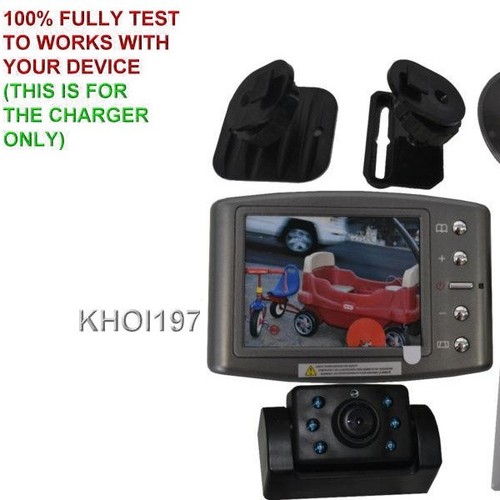 CAR power adapter for Winplus BT30681F-1 wireless backup camera BT30681 ...