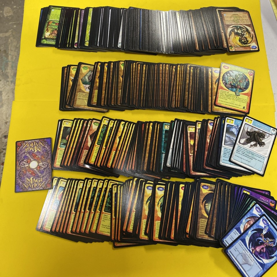450+ Vintage Magi Nation Cards 2000-2002 Cards From Estate Auction With ...