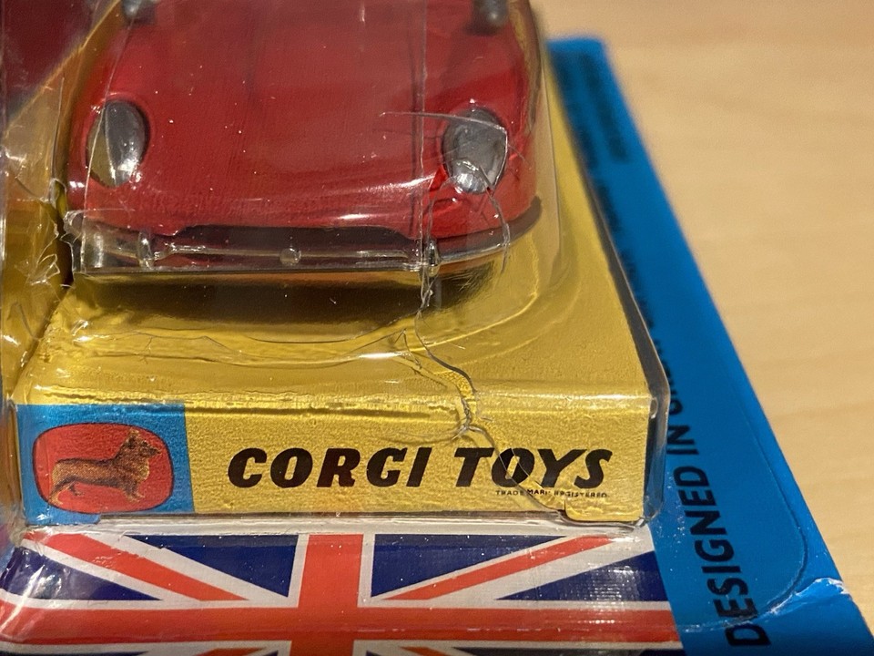 Corgi Model Club Jaguar E Type #335 Reissue with COA, Collectors Tin ...