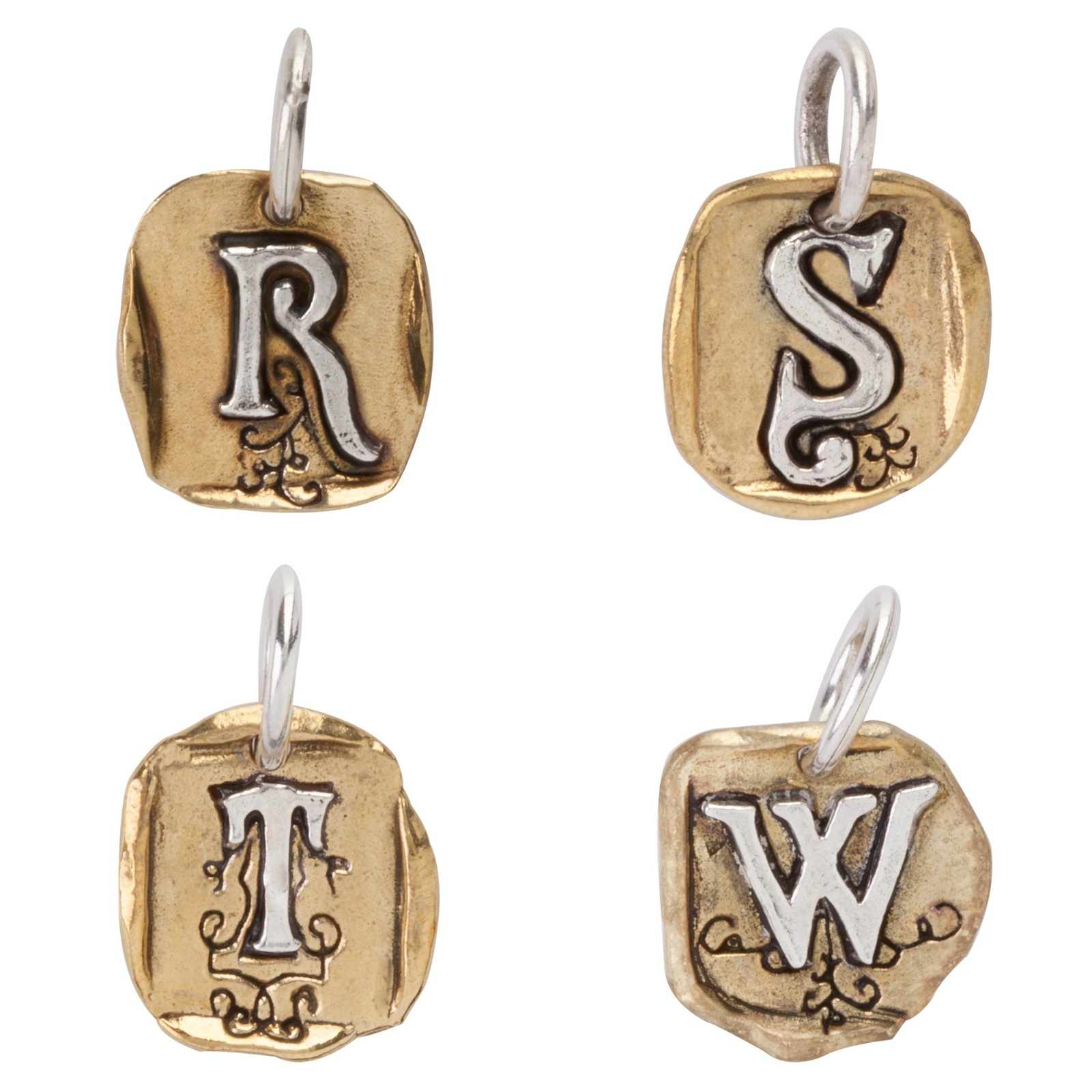 Waxing Poetic Gothic Insignia Pendant / Charm ~ Sterling Silver ~ Free ...