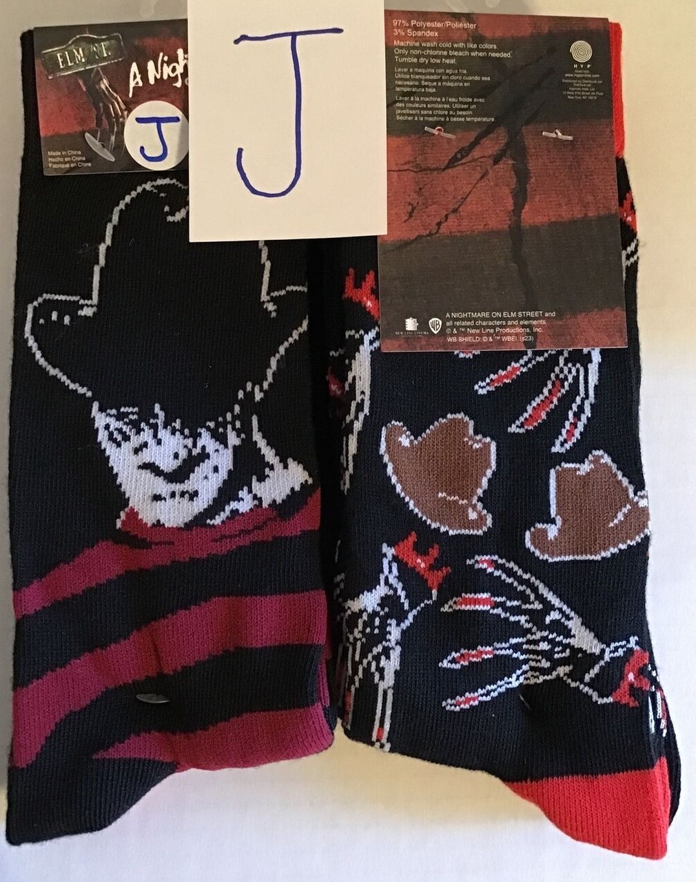 2 Pack, CHOOSE Mens Horror Scary Movie Halloween Novelty Character Crew ...