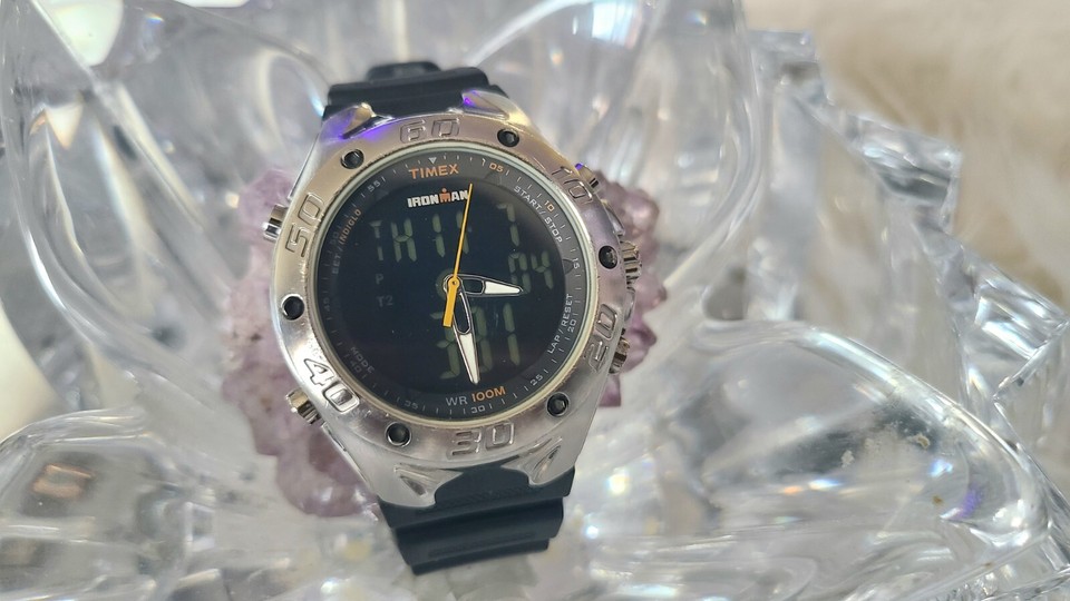 Timex Ironman Men T56371 Stranger Than Fiction 43mm Quartz Ana Digi ...