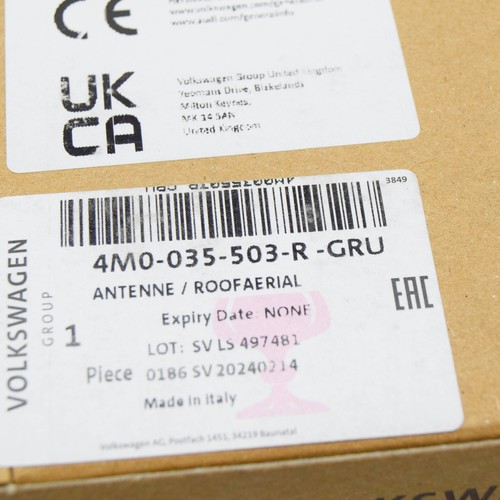 NEW AUDI Q5 FY ROOF ANTENNA 4M0035503RGRU 4M0035503R GRU ORIGINAL | eBay