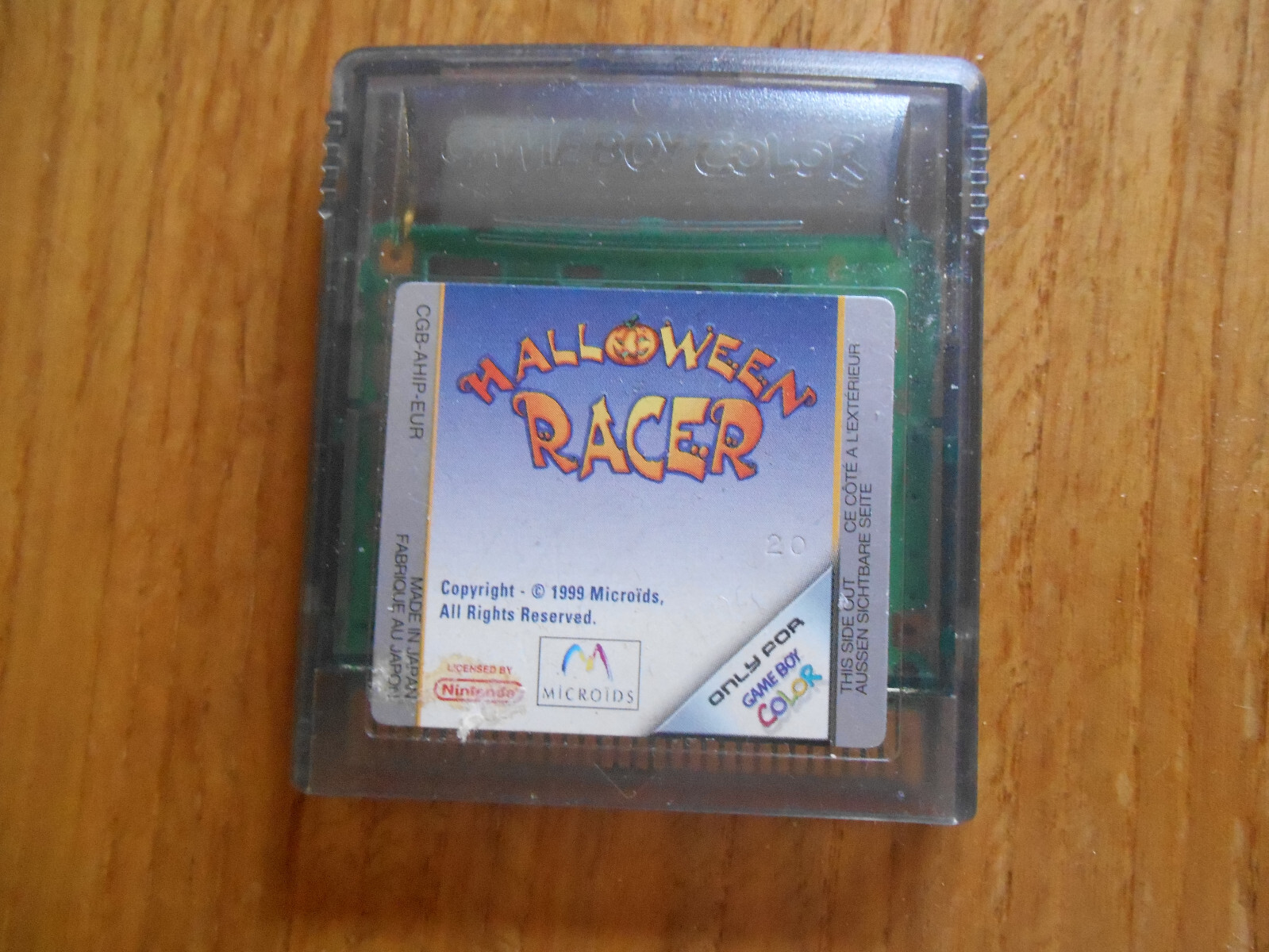 Halloween racer / Jeu GAMEBOY COLOR / Cartouche Seule / Version EUR | eBay