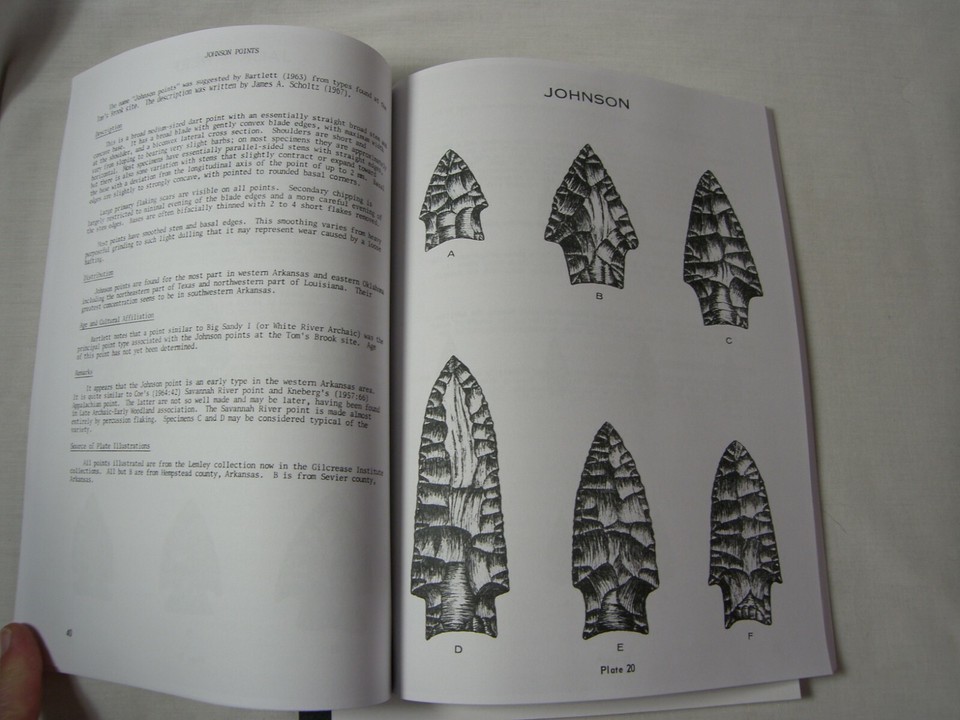 Guide to American Indian Projectile Points Books 1 - 4 Arrowhead ...