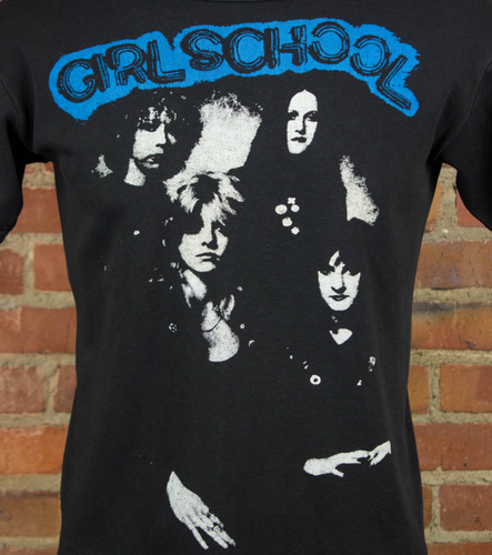 VTG Girlschool band black T-shirt short sleeve All sizes S-5XL 1T181 | eBay