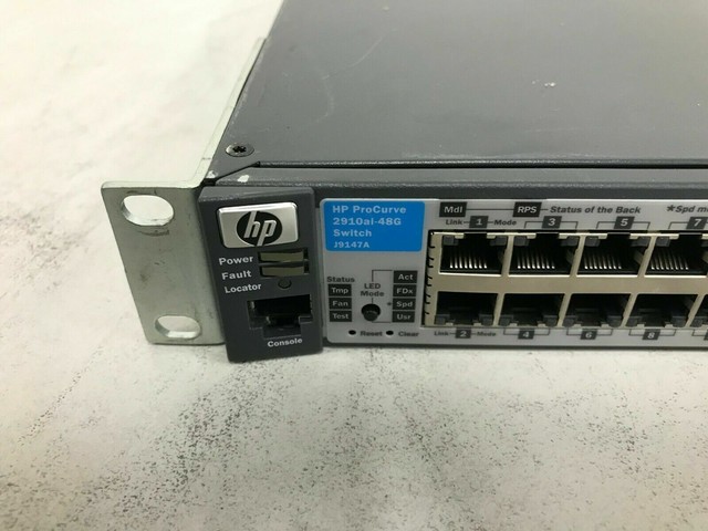 HP ProCurve 2910al-48G (J9147A) 48 Ports Rack Mountable Gigabit ...