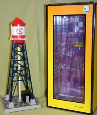 MTH 30-90144 Boston Red Sox #193 Industrial Water Tower w/ Beacon, wks ...