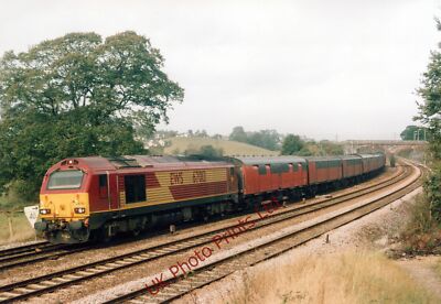Railway Photo 6x4 Class 67 67013 Parcels / Mail Train Aller Junction 21 ...