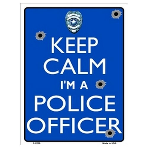 Parking Sign - Keep Calm I'm A Police Officer Wall Art Home Decor ...
