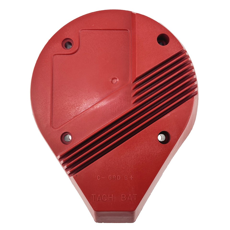 Chevy GM Red HEI Large Distributor Cap Rotor Kit SBC BBC 305 327 350 ...