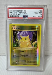 Pikachu 2016 XY: Evolutions #35 Reverse Holo Price Guide - Sports Card ...