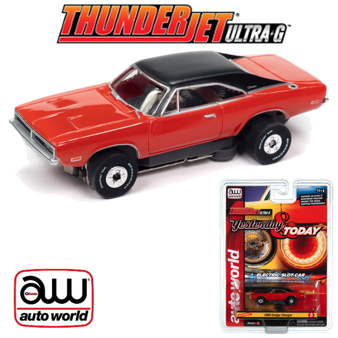NEW Auto World Thunderjet 1968 Dodge Charger | Grelly USA