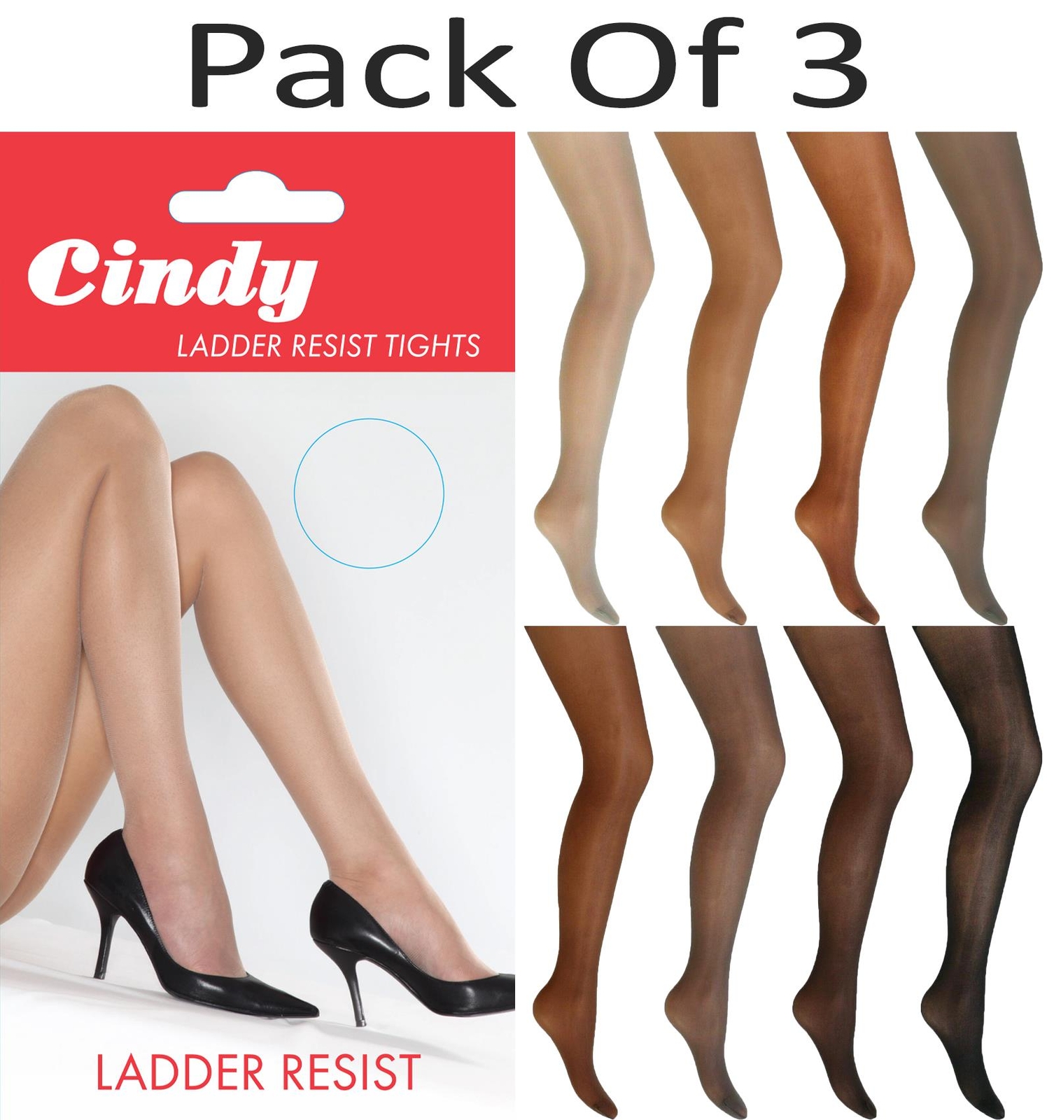 Cindy Ladder Resist Tights 20 Denier | Grelly UK