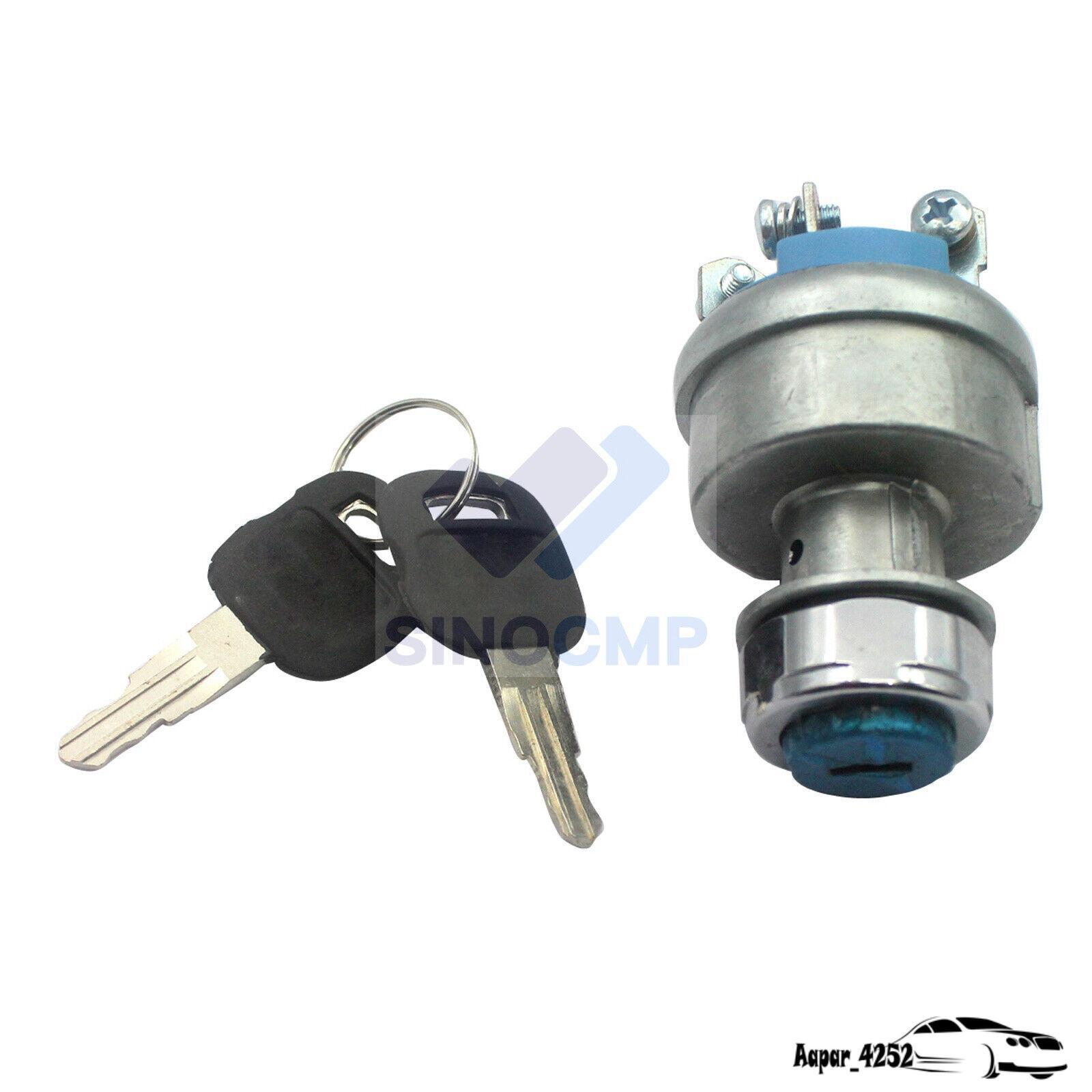 Ignition Switch 9G-7641 9G7641 w/2 keys for Caterpillar E320C 320B 120G ...