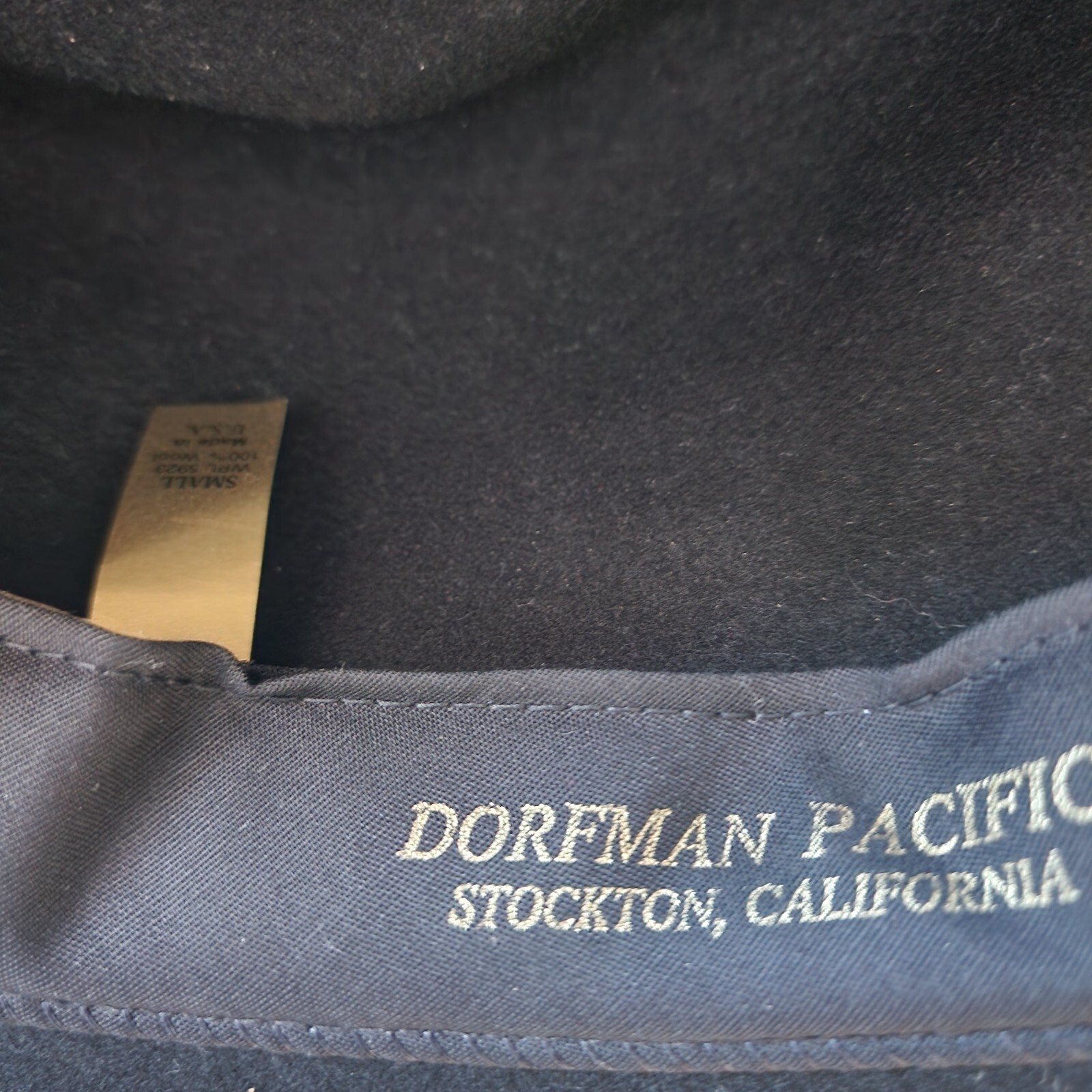 Dorfman Pacific OUTBACK Crushable Wool Felt Black Hat… - Gem Dorfman Pacific OUTBACK Crushable Wool Felt Black Hat… - Gem