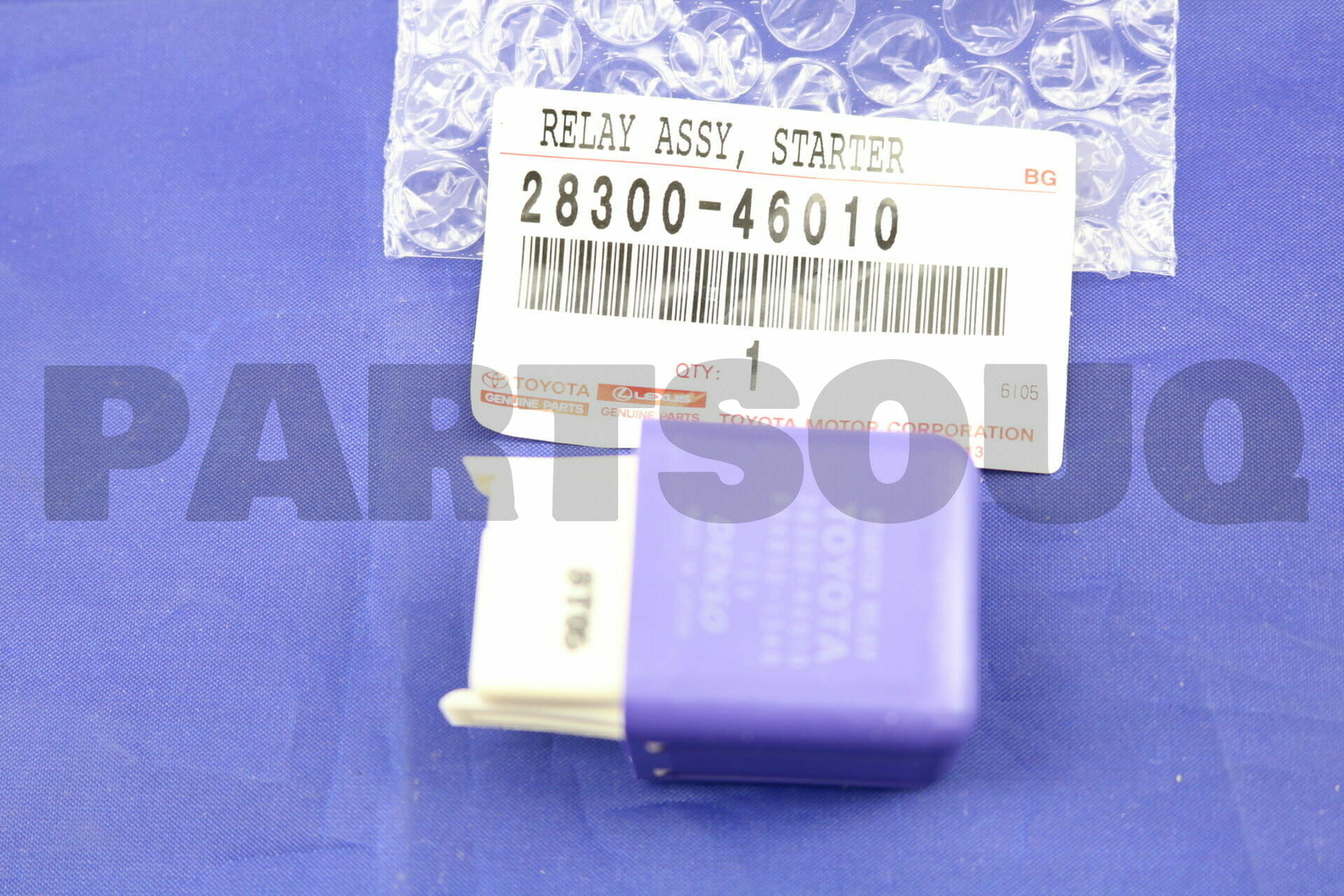 2830046010 Genuine Toyota RELAY ASSY, STARTER 28300-46010 | eBay