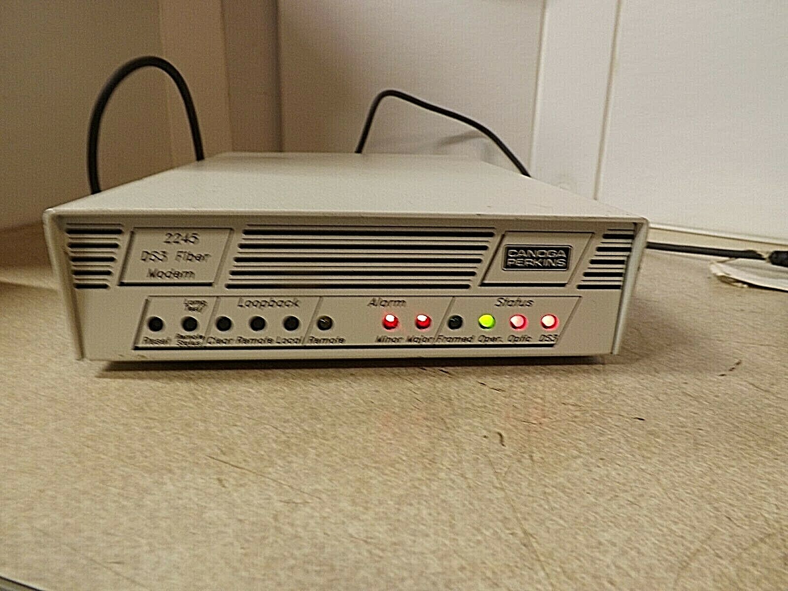 Canoga Perkins 2245 S BNC 16 1 DS3 Fiber Modem | eBay