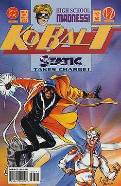 Kobalt #7 VG; DC | low grade - Milestone Static John Rozum - we combine ...