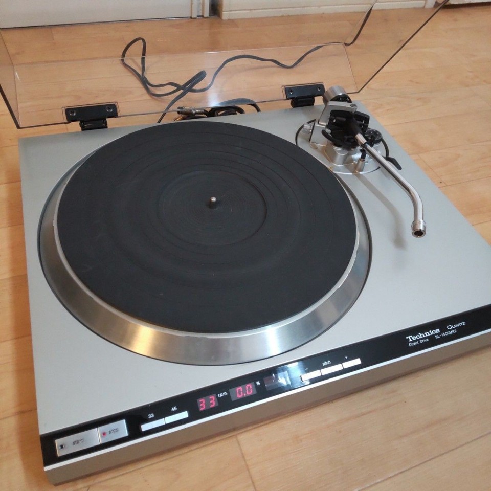 Technics SL-1500MK2 Turntable Quartz Direct Drive Working Japan Vintage ...