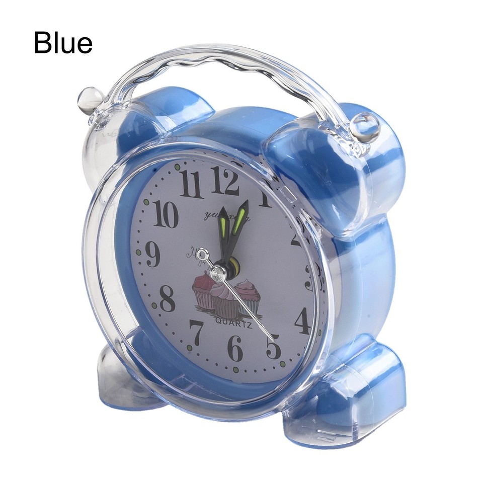 11.6x10.2cm Alarm Clock Bedside Desk Convenient Home Decor Brand New ...
