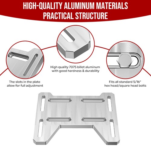 Engine Mount Plates Bracket For Mini Bike Go Kart Doodlebug Briggs ...