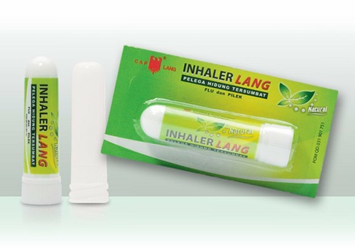 10x Inhaler Cap Lang Aromatherapy Menthol Flu Relieves | eBay