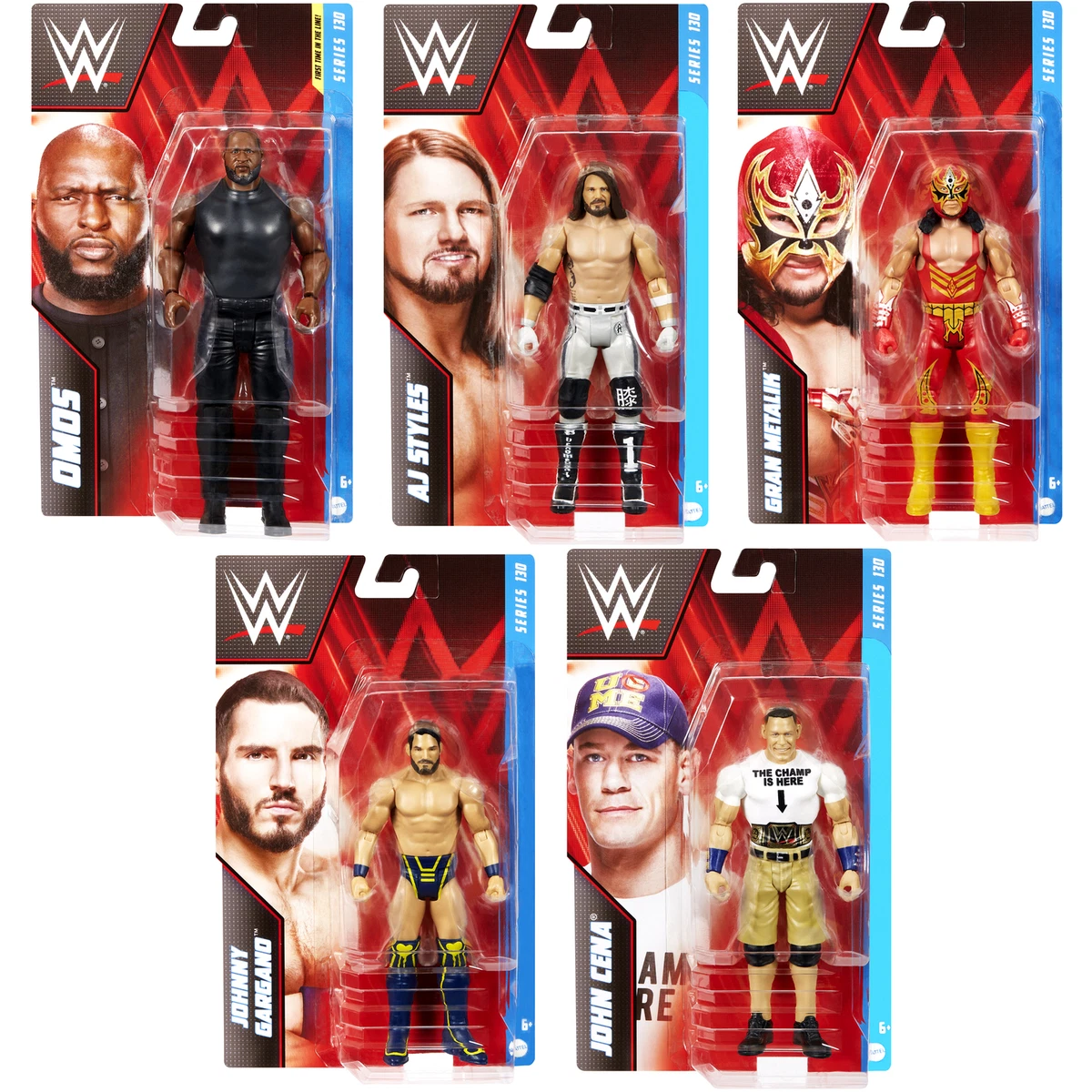 WWE Series 57 Complete Set Of WWE Toy Wrestling Action, 45% OFF