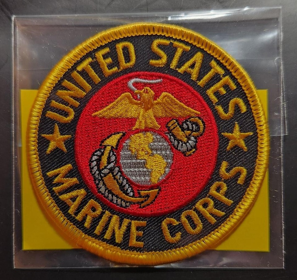 U.S. Marine Corps - 3 Inch Round Patch - MADE IN THE USA! | eBay