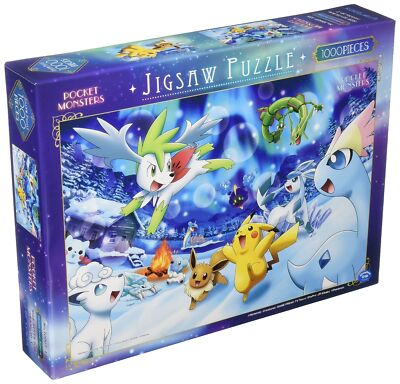 ENSKY Pokemon Mysterious Aurora 1000 Piece Jigsaw Puzzle 31735125 1000T ...