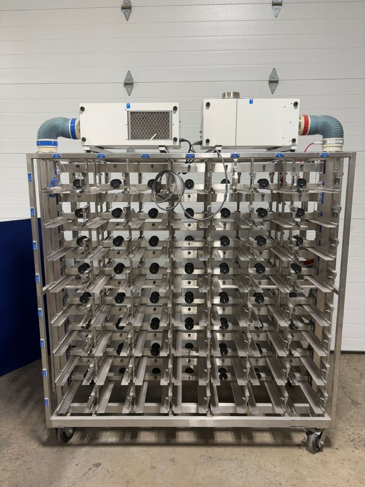 ACE Allentown Caging Equipment Rat Mouse Rack 112 Double Sided Cage ...