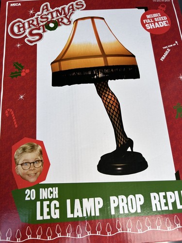 A Christmas Story 20 Inch Leg Lamp Prop Replica Full Sized Shade ...