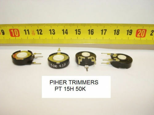 PIHER COUPE-BORDURES 50K PCB PT15H 2PC | eBay