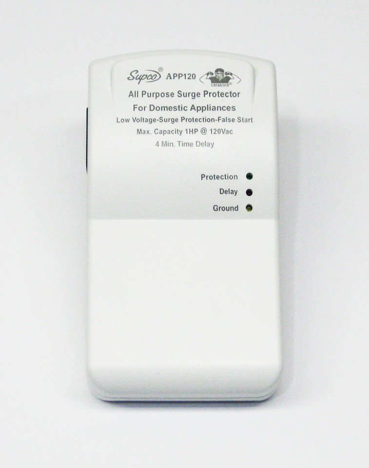 Supco All Purpose Appliance Refrigerator A/C Surge Protector 120V ...