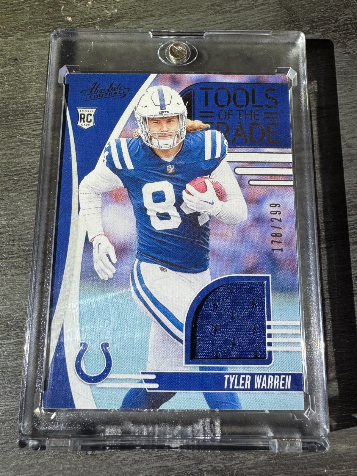 2025 Panini - Tyler Warren - Tools of the Trade (RC) - Patch TTR-TWA | eBay