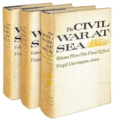 Virgil Carrington Jones / Civil War at Set / 3 volume set / 1st Eds in ...