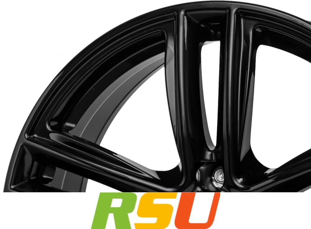 RC-Design RC27 schwarz lackiert 7.5x17" ET52 LK5 112 ML 66.7 Alufelgen ...