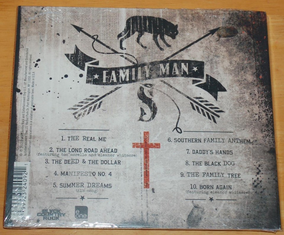 Shooter Jennings - Family Man - Sealed 2012 US Black Country Rock Label ...