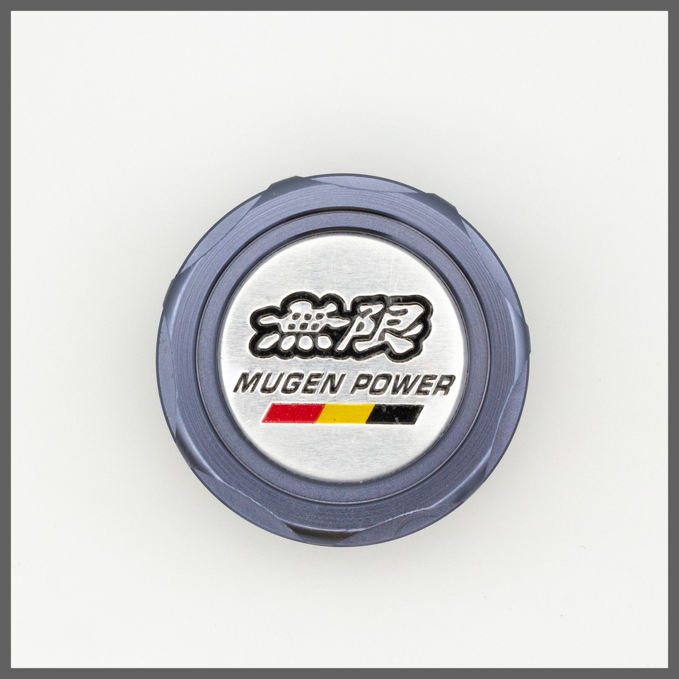 JDM GUNMETAL MUGEN ENGINE OIL CAP HONDA ACURA INTEGRA MDX CIVIC ACCORD ...