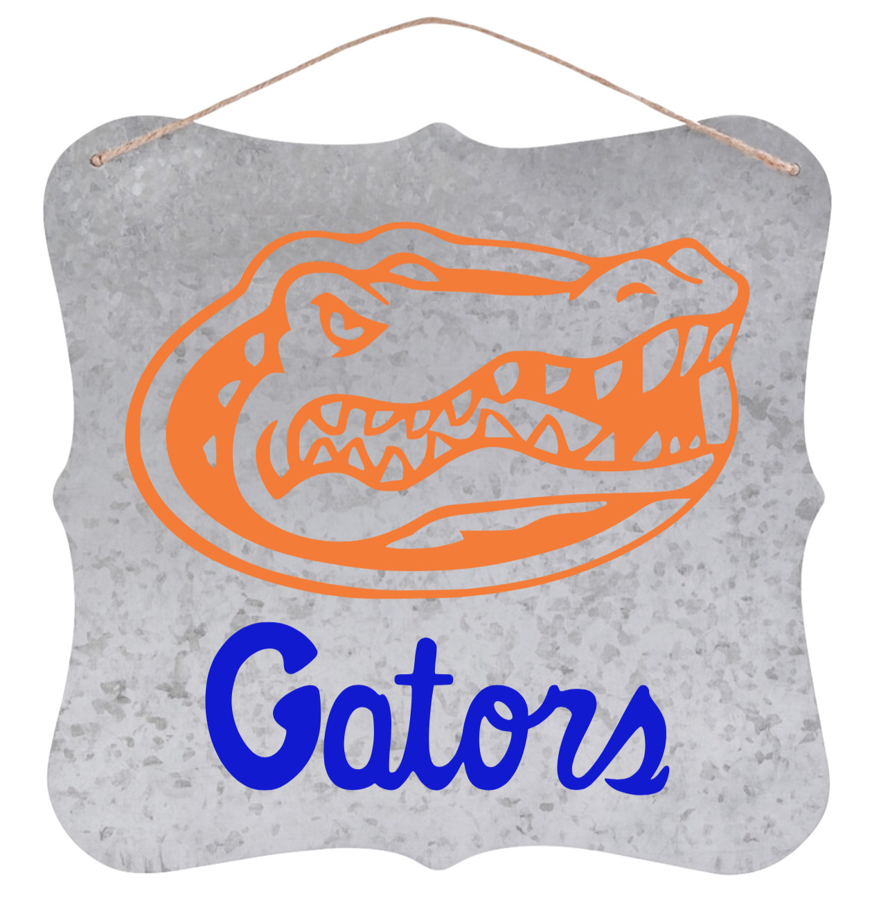 Florida Gators hanging metal home decor wall sign | eBay