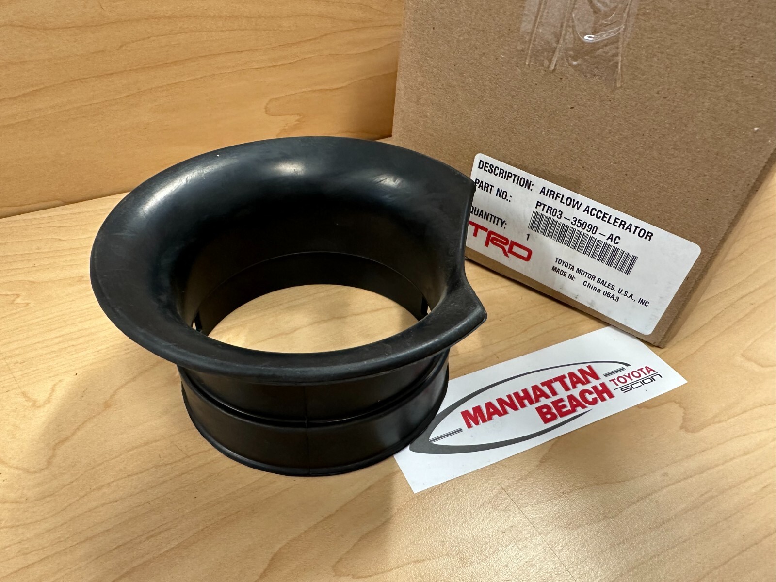 05-11 TACOMA 4.0L GENUINE TOYOTA TRD AIR INTAKE FLOW ACCELERATOR PTR03 ...