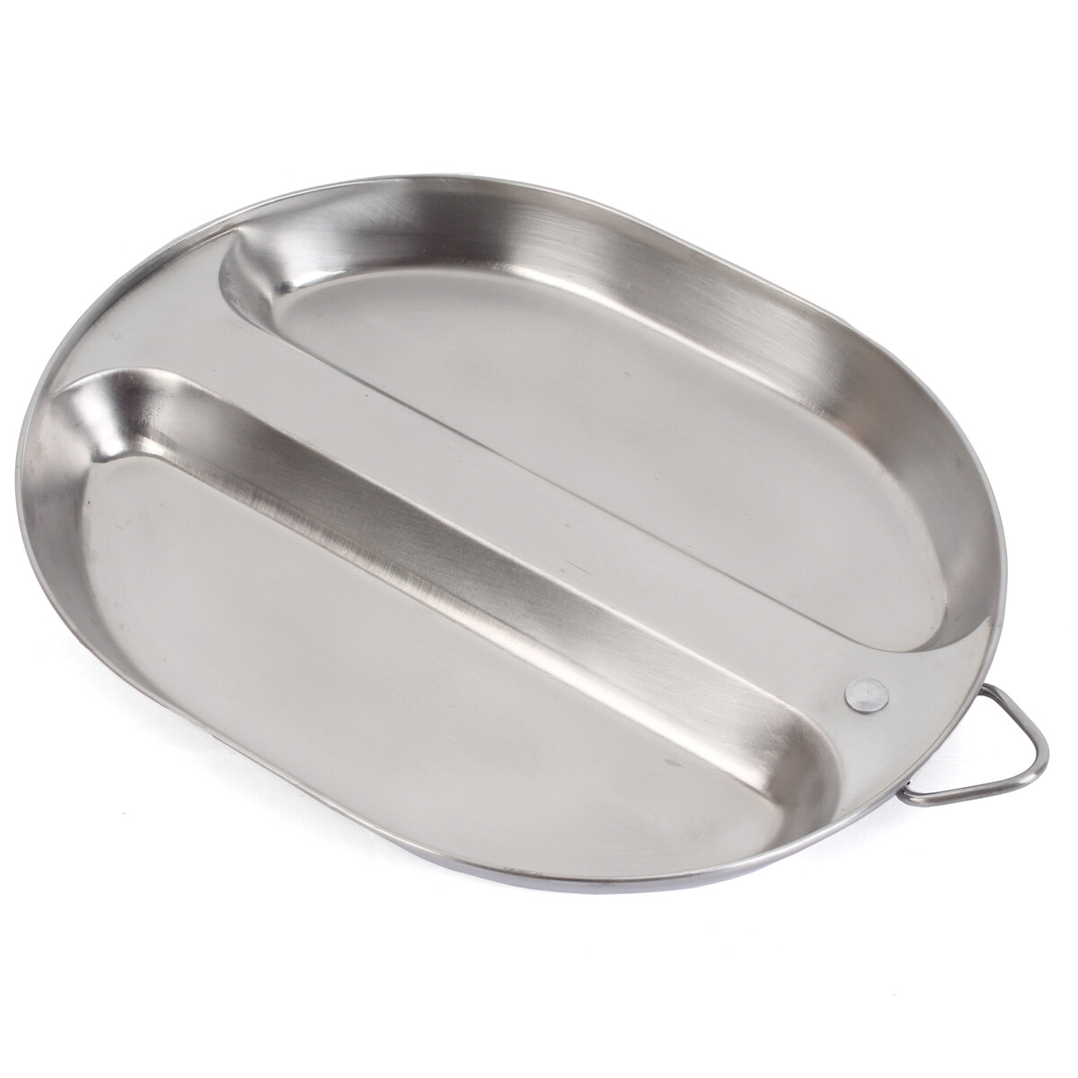 US Stainless Steel Mess Tin - WW2 Repro Army Metal Camping American ...