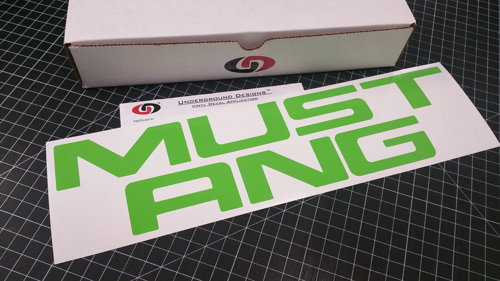 MUSTANG Bumper Insert Decals Rear letter Inlay Stickers fits 99-04 ...