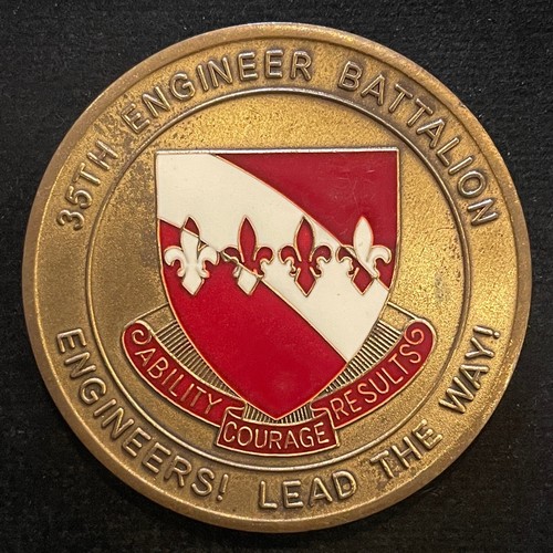 36th Engineer Battalion Named Vintage Challenge Coin | eBay